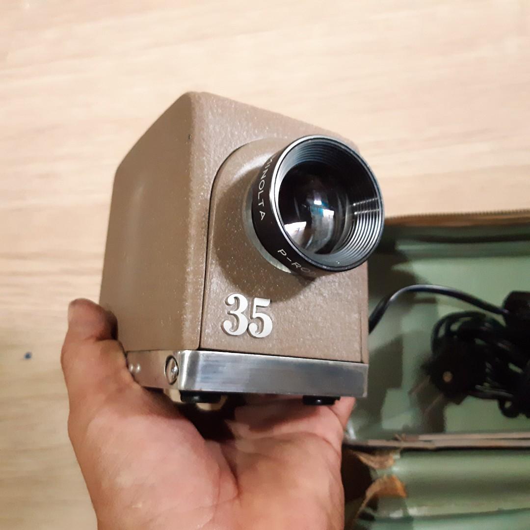 vintage minolta mini 35 projector 1950s, Hobbies & Toys, Memorabilia ...
