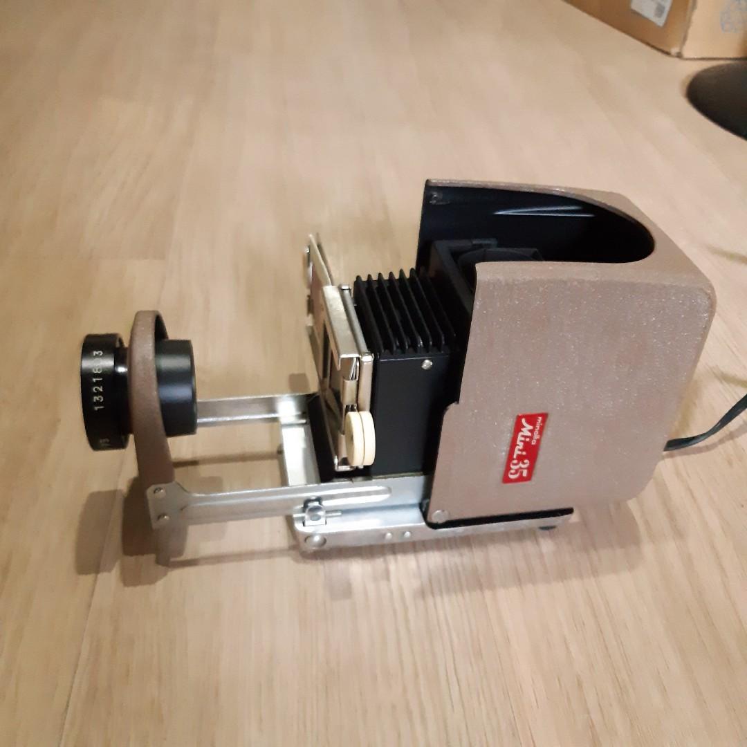 vintage minolta mini 35 projector 1950s, Hobbies & Toys, Memorabilia ...