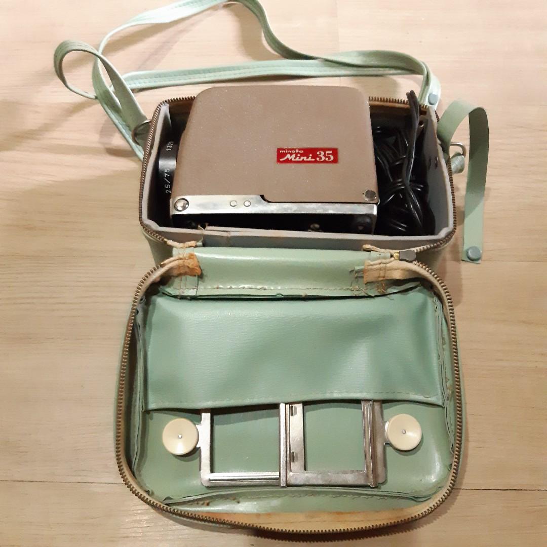 vintage minolta mini 35 projector 1950s, Hobbies & Toys, Memorabilia ...