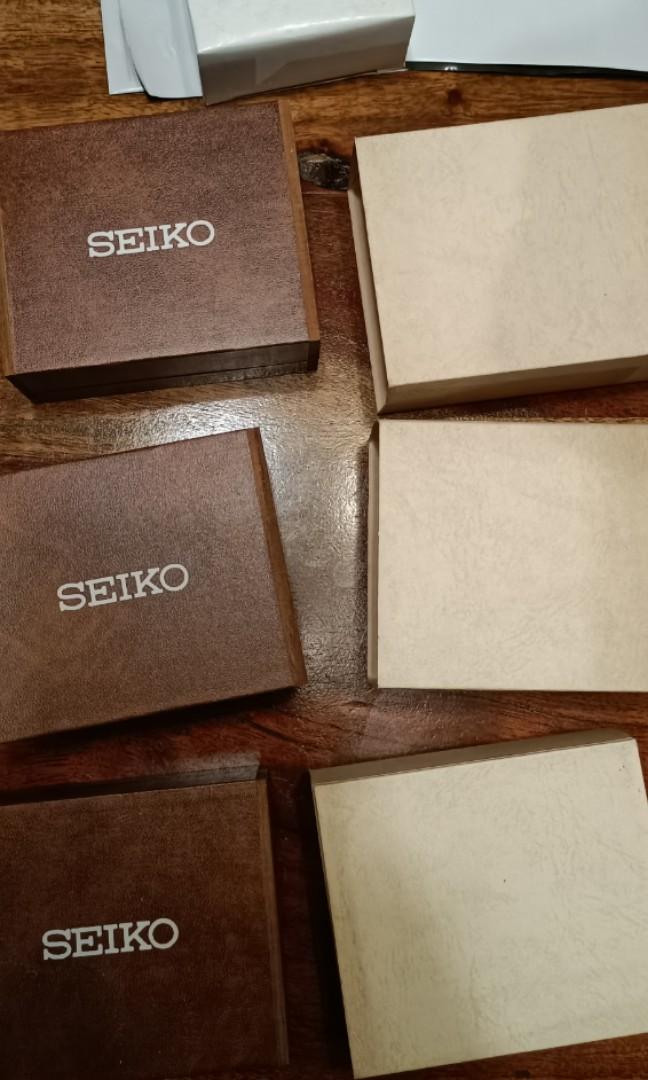Vintage Seiko Box, Luxury, Watches on Carousell