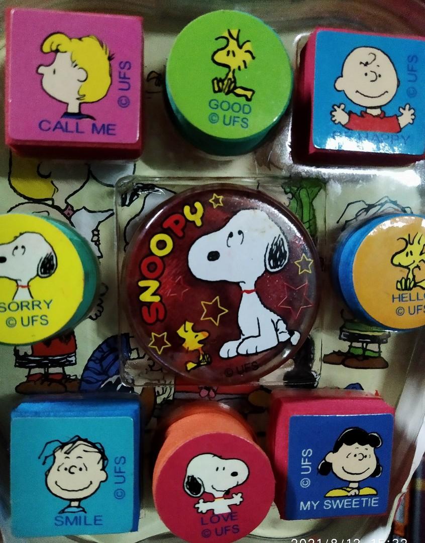 Vintage SNOOPY RUBBER STAMP, Hobbies & Toys, Stationary & Craft, Art ...