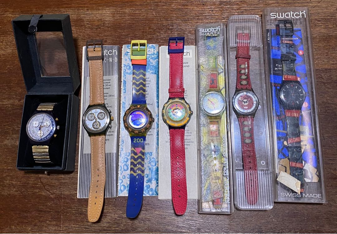 Vintage Swatch Watch, Hobbies & Toys, Memorabilia & Collectibles ...