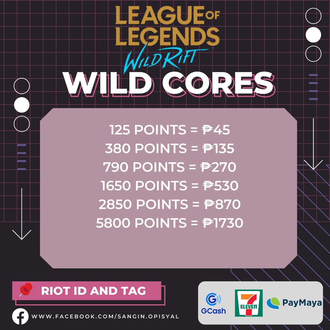 Wild cores WC / Wild rift League of Legends LOL, Video Gaming, Gaming ...