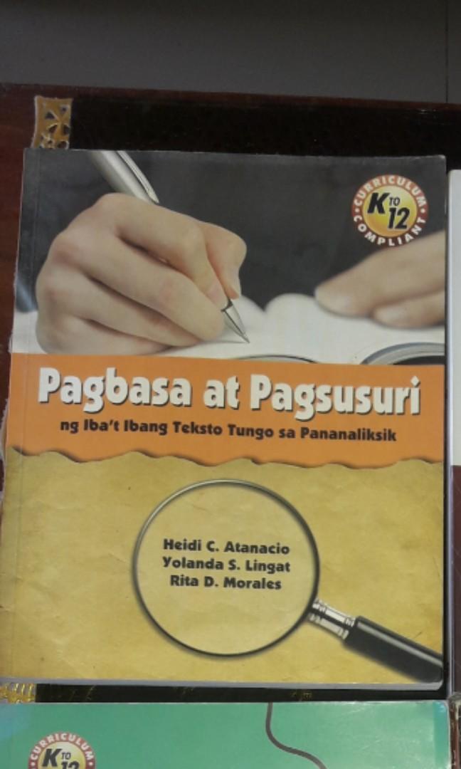PAGBASA AT PAGSUSURI (Senior High School), Hobbies & Toys, Books ...
