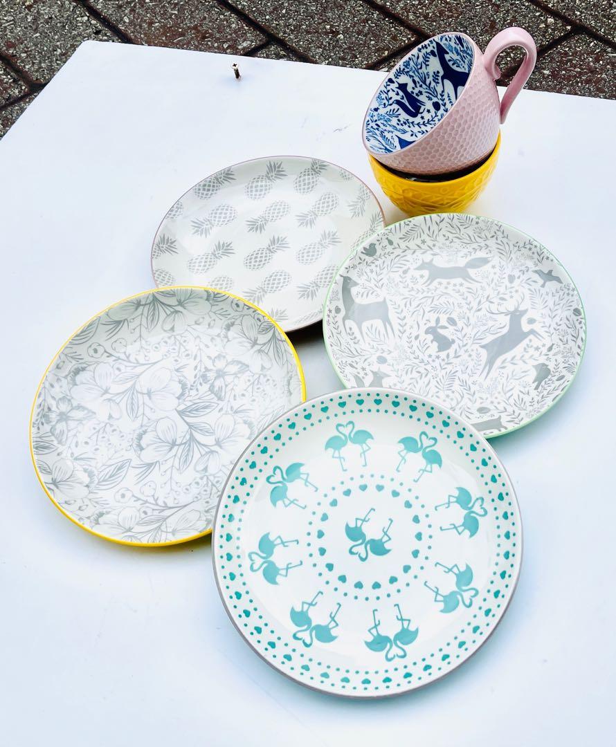 8 inches plate, Furniture & Home Living, Kitchenware & Tableware ...