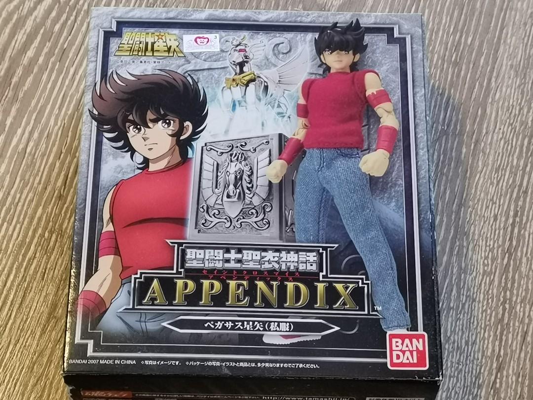 聖衣神話 星矢 便服+胸像 聖鬥士星矢 天馬座 appendix Bandai, 興趣及遊戲, 玩具 & 遊戲類 - Carousell