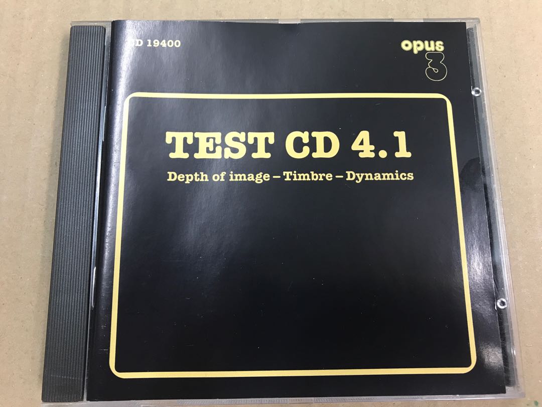 發燒錄音天碟： OPUS3 Test CD 4.1, 興趣及遊戲, 音樂、樂器 & 配件, 音樂與媒體 - CD 及 DVD - Carousell