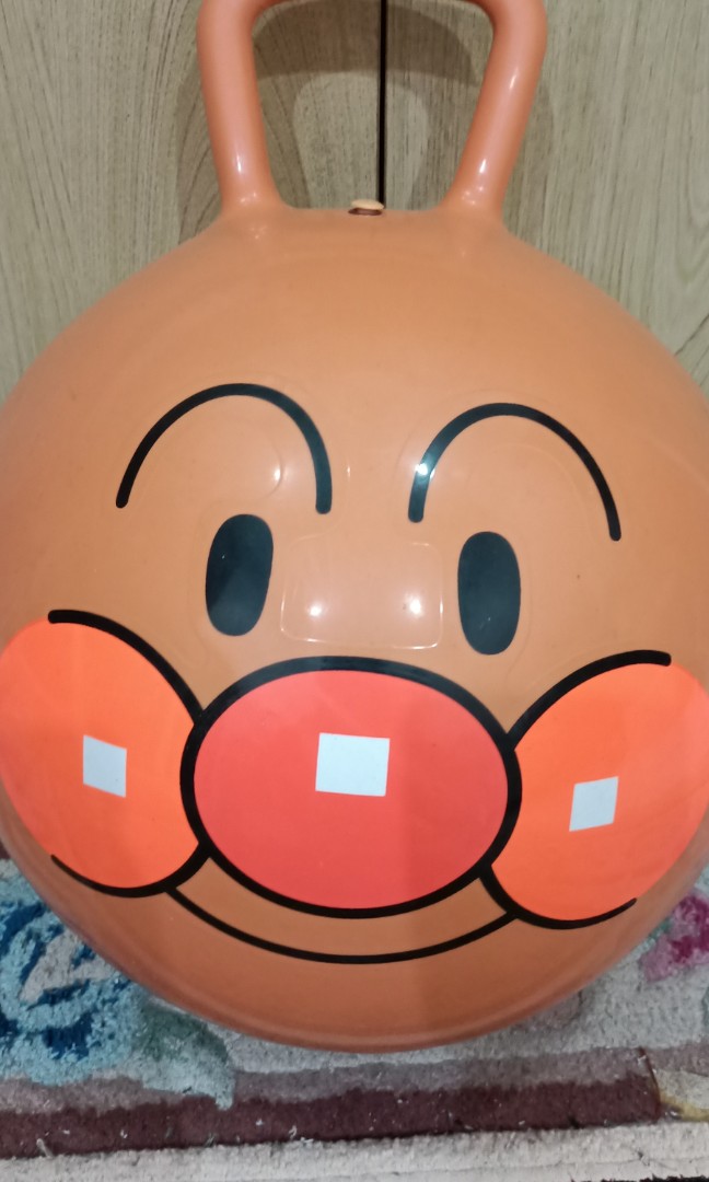 Anpanman Hooping Bouncing Ball, Babies & Kids, Infant Playtime on Carousell