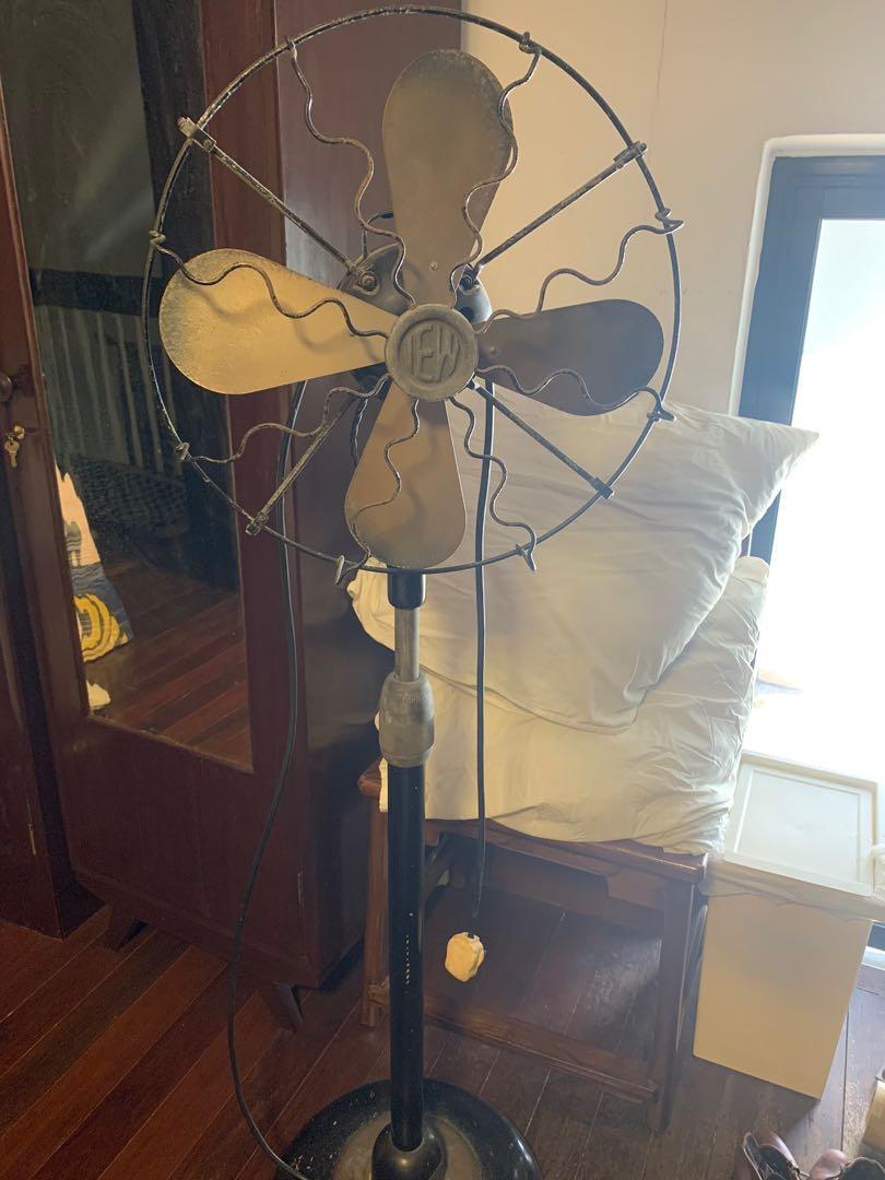 Antique GE Standing Fan, Furniture & Home Living, Lighting & Fans, Fans ...