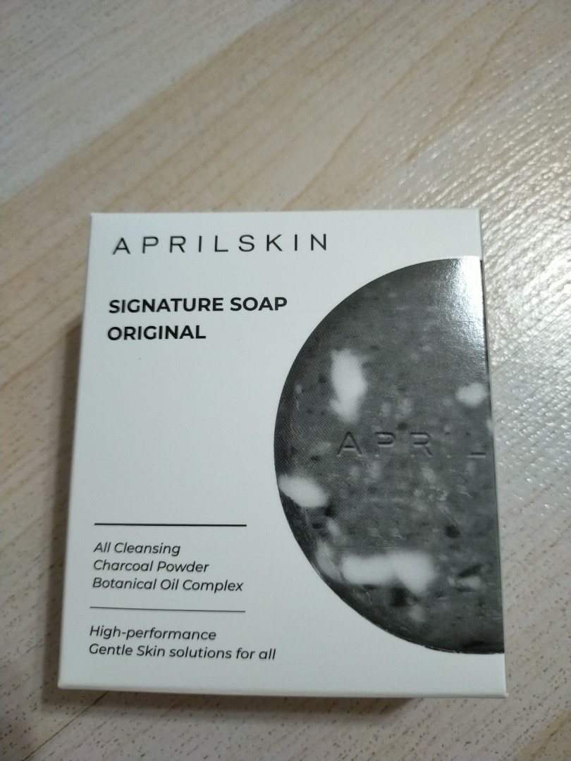April Skin Signature Soap (Original), Beauty & Personal Care, Face ...