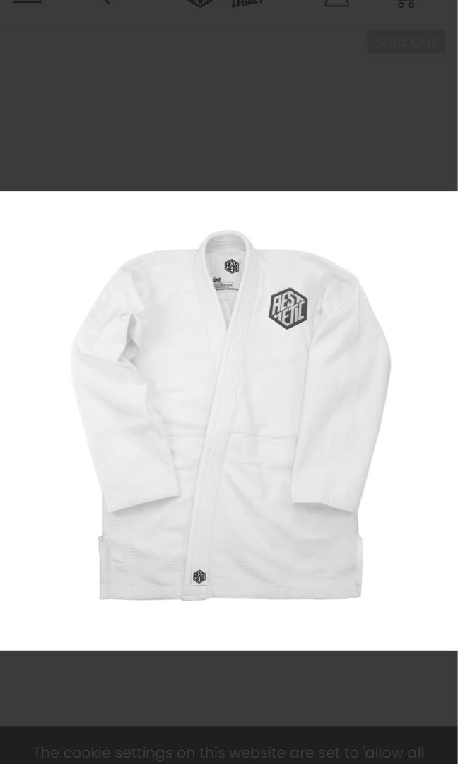 BJJ A0 GI AESTHETIC, Men's Fashion, Tops & Sets, Sets & Coordinates on ...