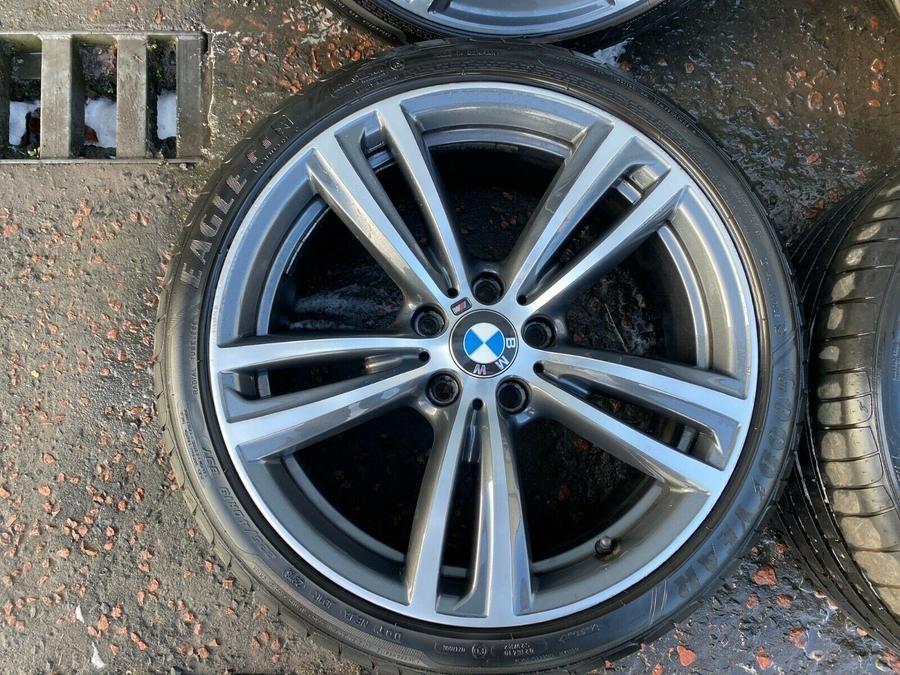 BMW Original 19" M Sport rims, Car Accessories, Tyres & Rims on Carousell