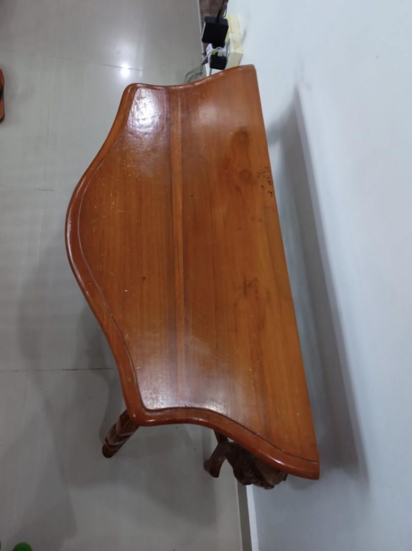 Console Table Teak Wood / Kayu Jati, Furniture & Home Living, Furniture ...