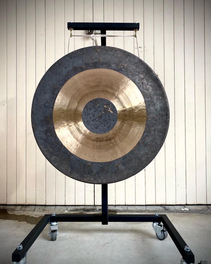 Custom Made Height adjustable gong Stand!, Hobbies & Toys, Music ...