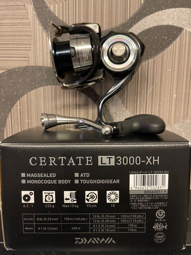 Daiwa Certate LT 3000 XH, Sports Equipment, Fishing on Carousell
