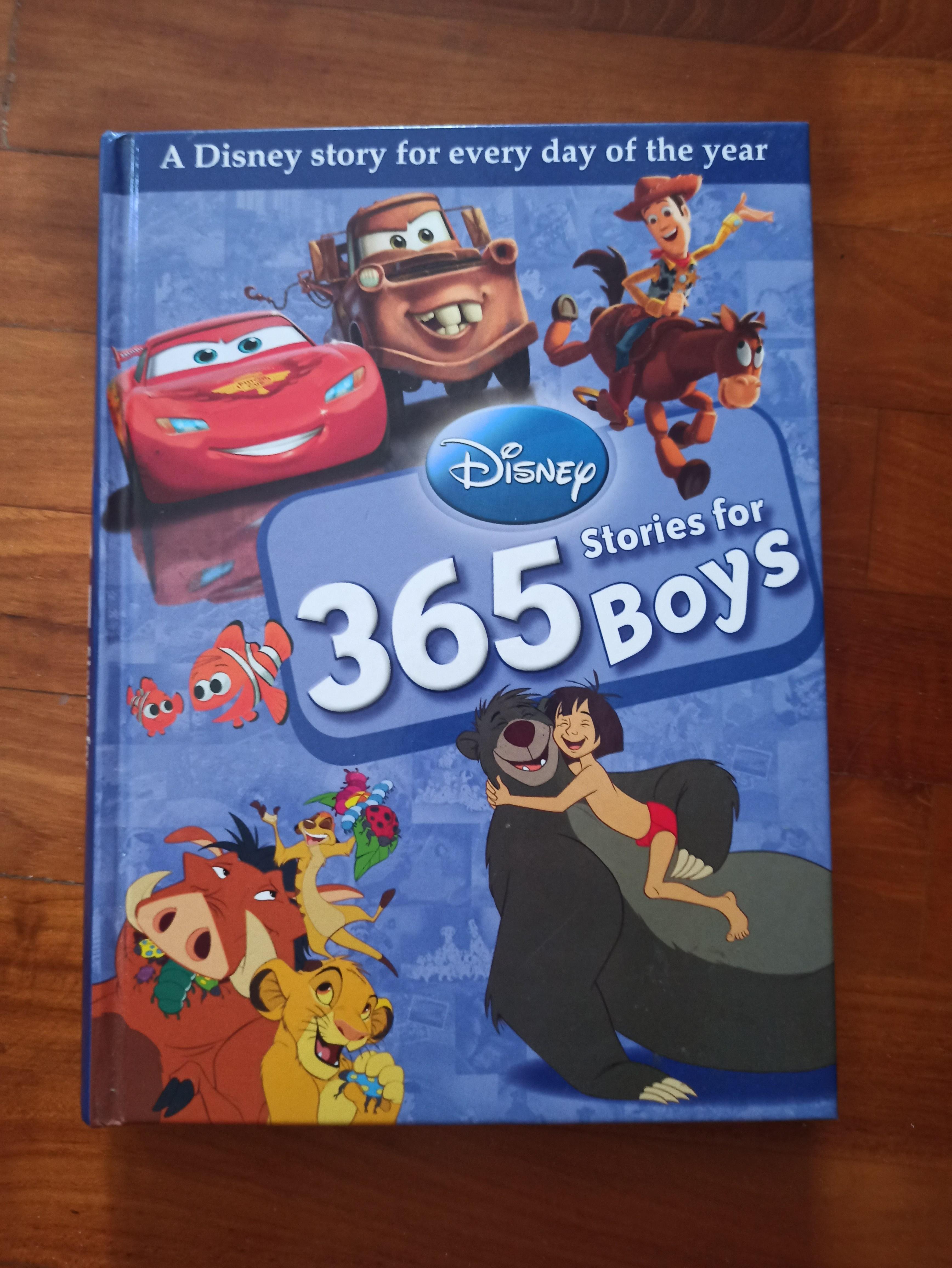 Disney 365 Stories for Boys Preschool, Hobbies & Toys, Books ...