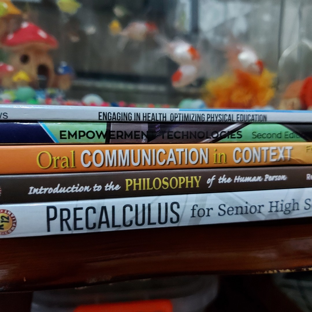 Grade 11 12 STEM ABM HUMSS Books for Sale SHS Senior High School ...