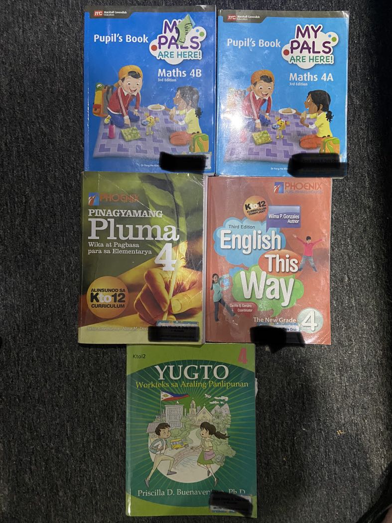 Grade 4 text books ( assorted), Hobbies & Toys, Books & Magazines ...