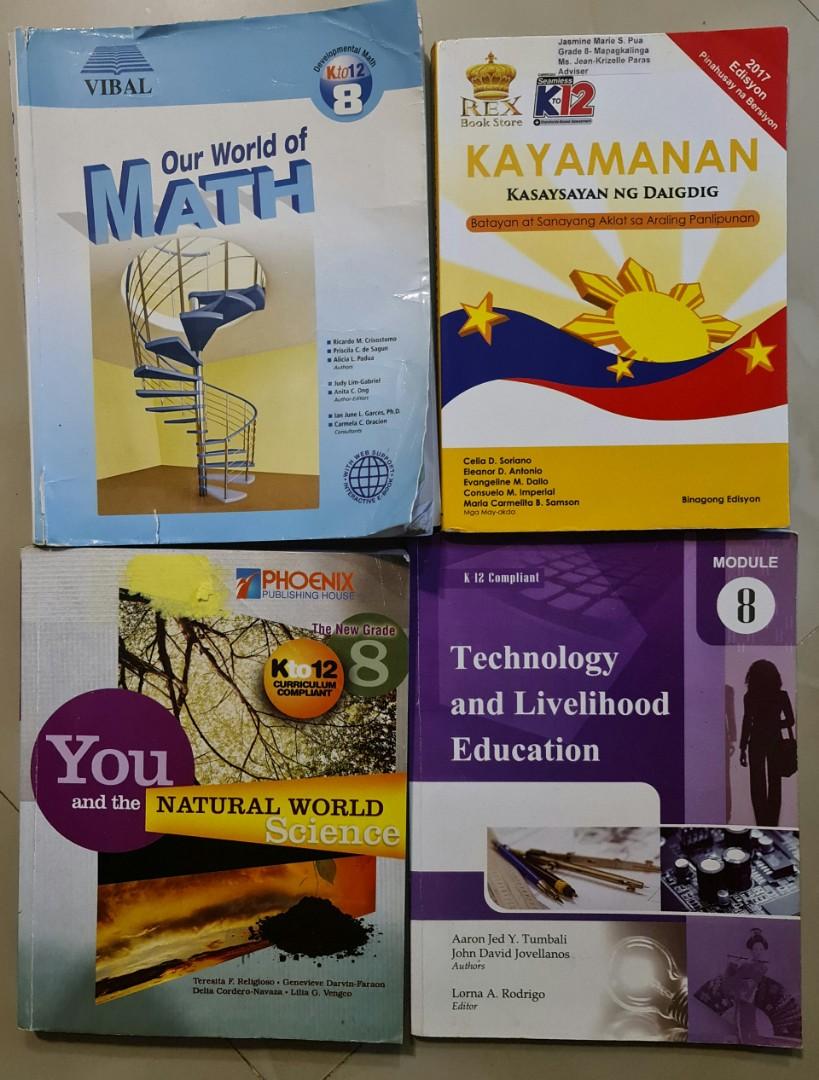 Grade 8 books, Hobbies & Toys, Books & Magazines, Textbooks on Carousell