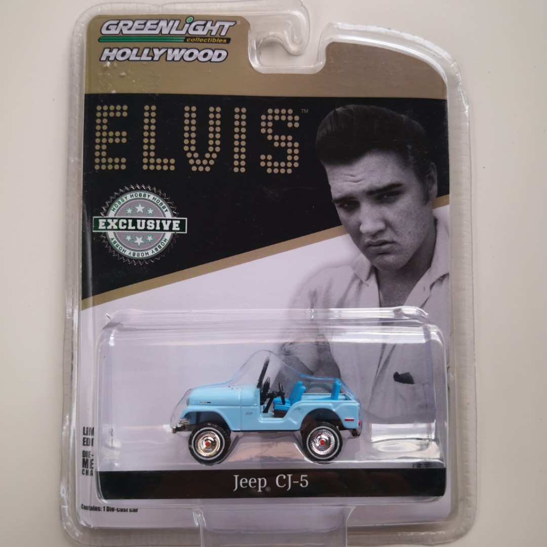 Greenlight Elvis Jeep CJ-5, Hobbies & Toys, Collectibles & Memorabilia ...