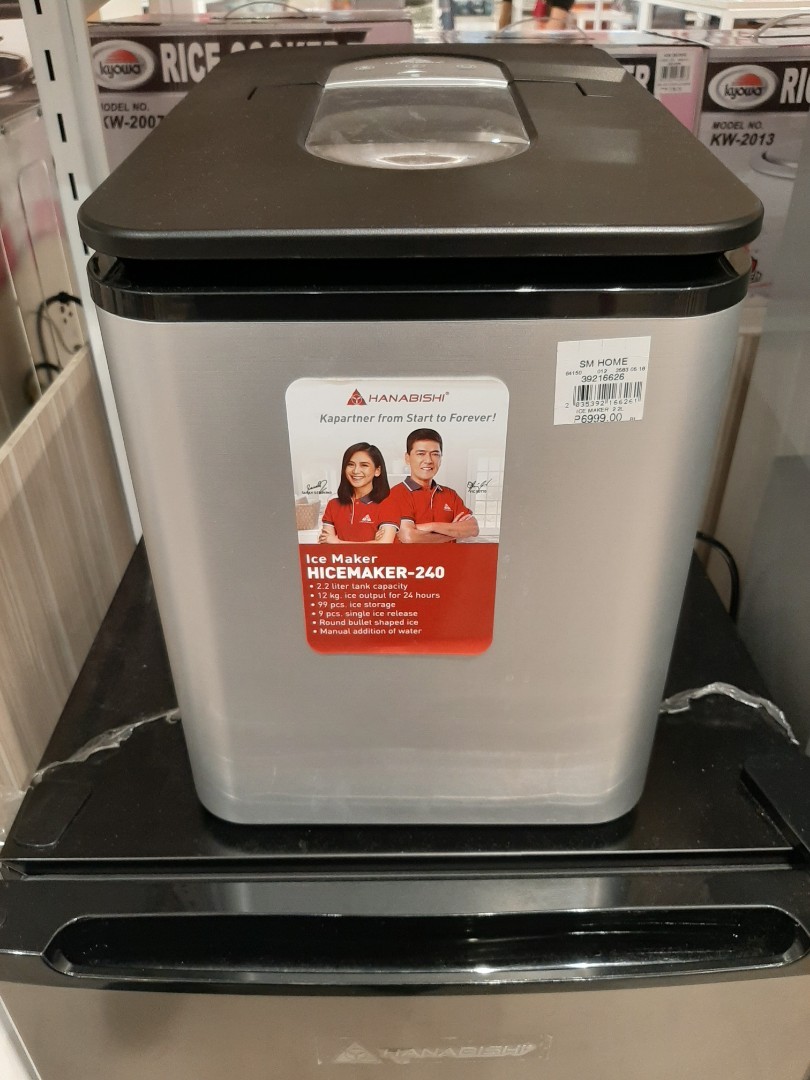 Hanabishi Ice Maker, TV & Home Appliances, Kitchen Appliances ...