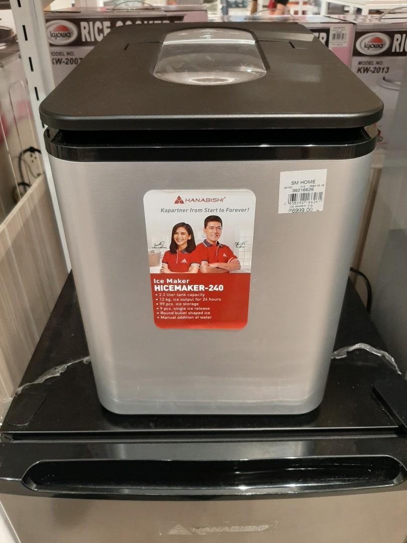 Hanabishi Ice Maker, TV & Home Appliances, Kitchen Appliances ...