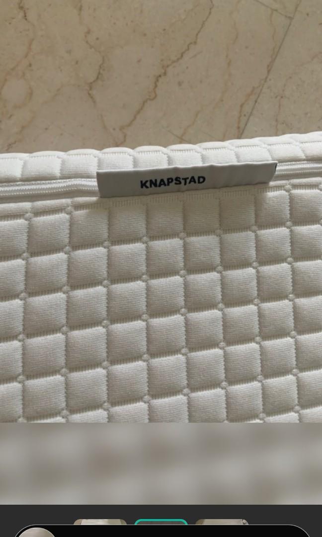 IKEA Knapstad Matress Topper, Furniture & Home Living, Bedding & Towels ...
