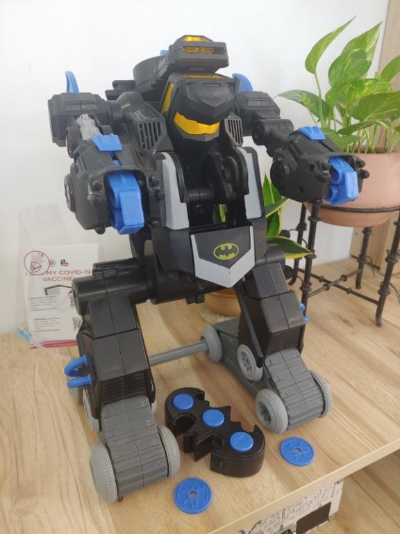 Imaginext DC Batman Transforming Batbot Robot Toy Fisher-Price #TSEtoys ...