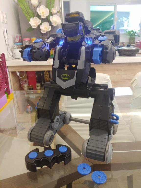 Imaginext DC Batman Transforming Batbot Robot Toy Fisher-Price #TSEtoys ...