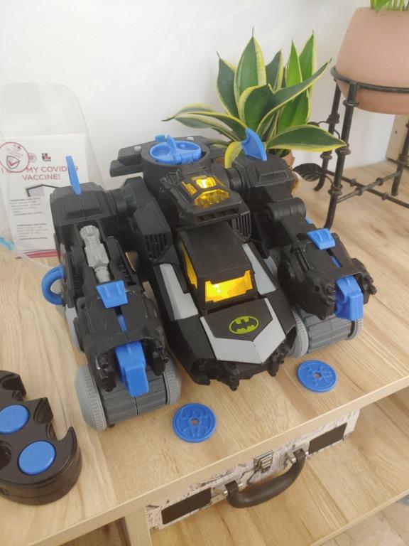 Imaginext DC Batman Transforming Batbot Robot Toy Fisher-Price #TSEtoys ...