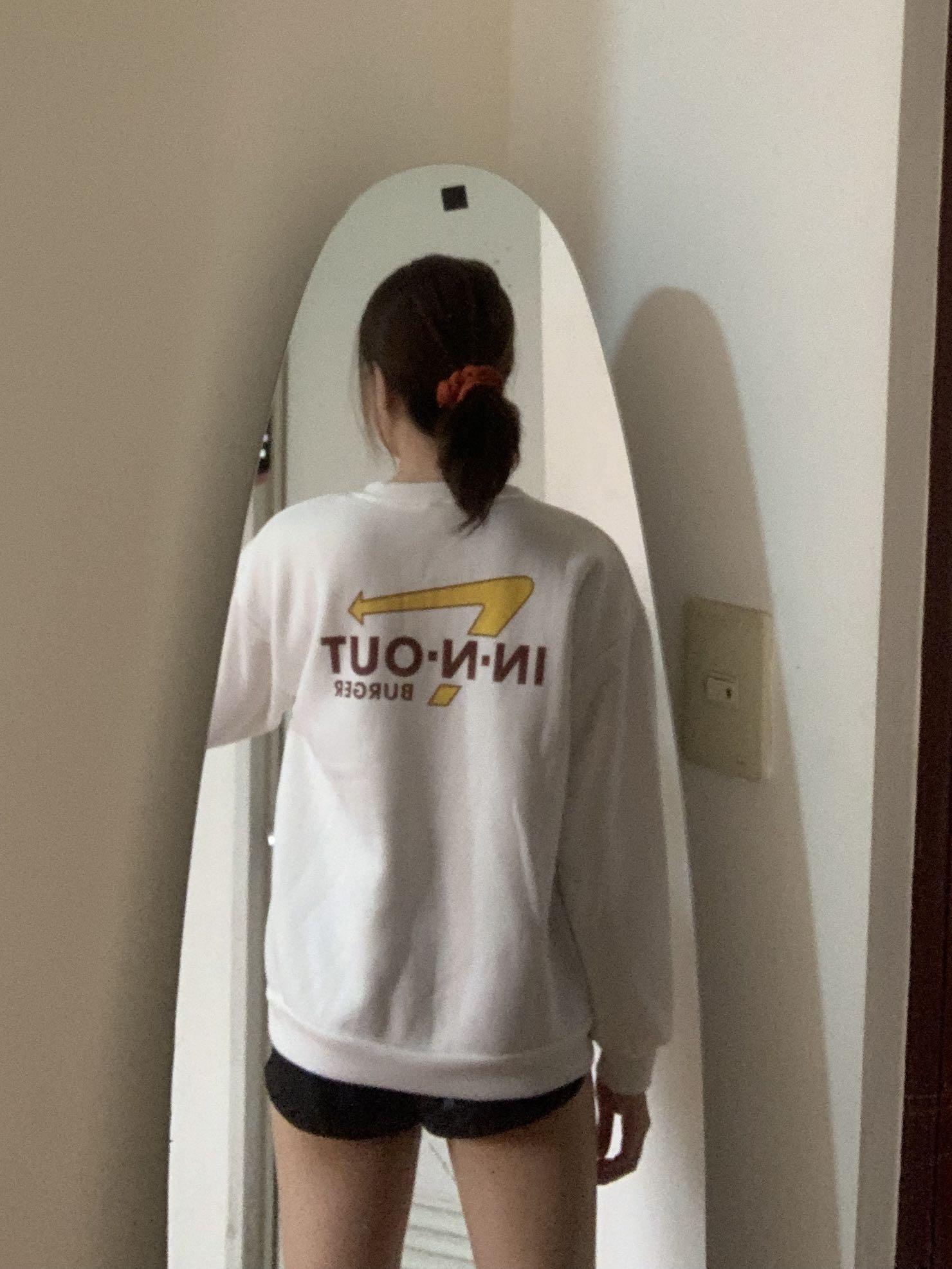 In-N-Out burger sweater, Women's Fashion, Coats, Jackets and Outerwear ...