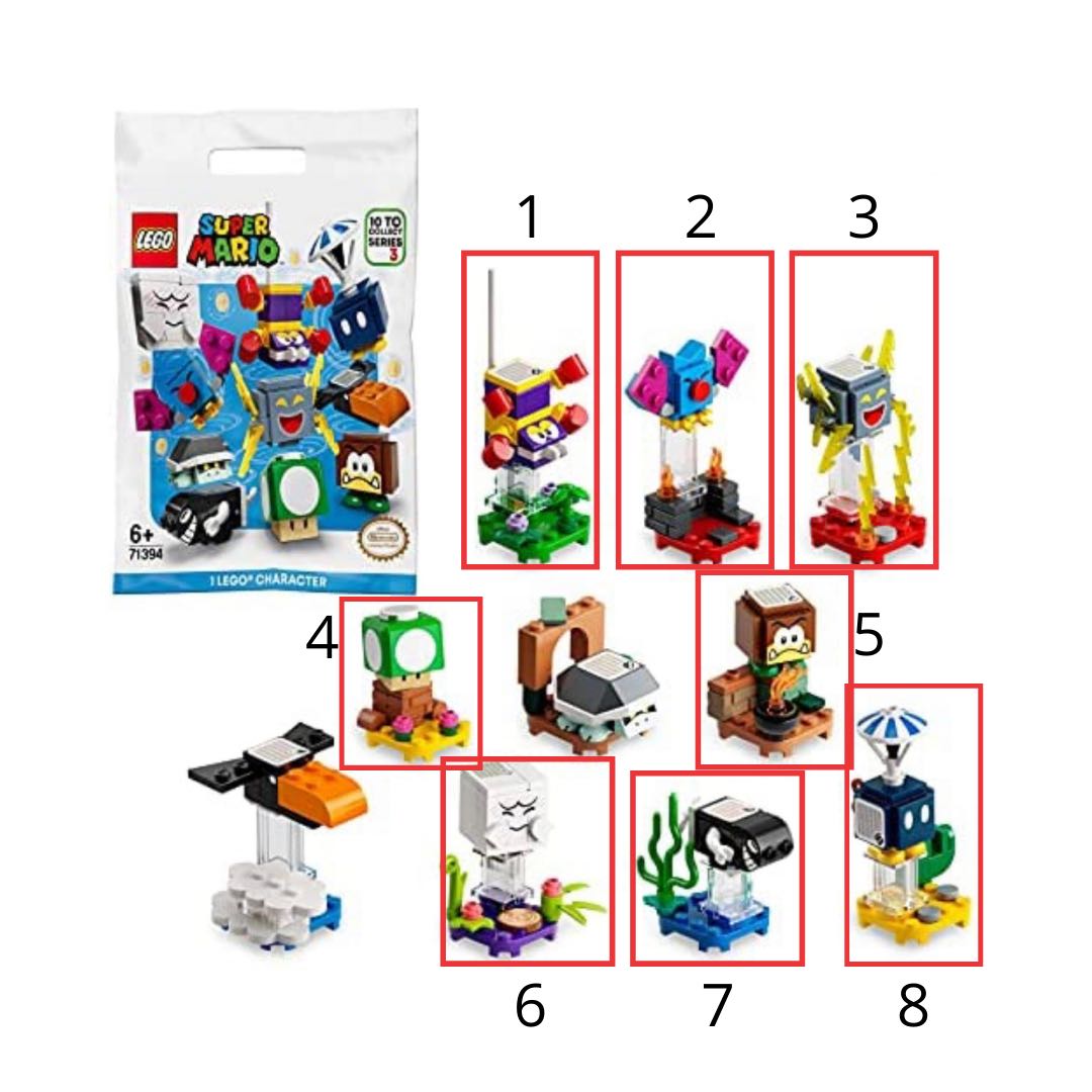 LEGO 71394 Super Mario Character Packs, Hobbies & Toys, Toys & Games on ...