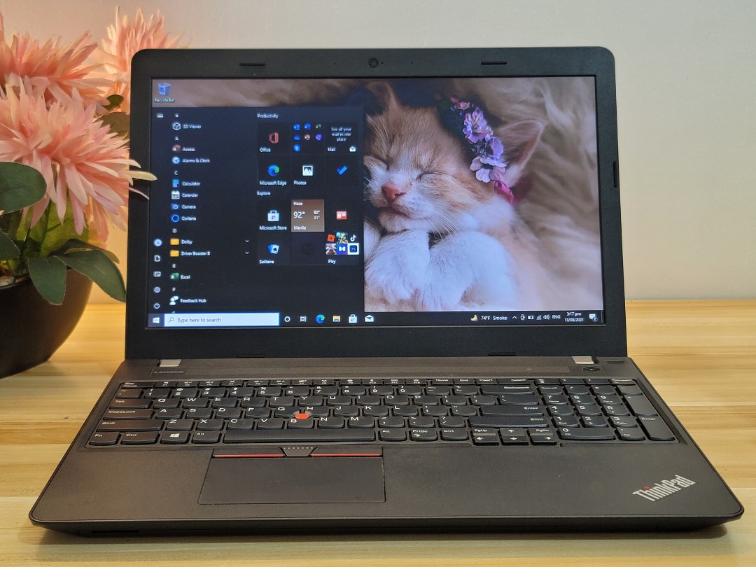 Lenovo ThinkPad E570 i7 7th Gen 8GB RAM 256GB SSD GTX 950M 2GB ...