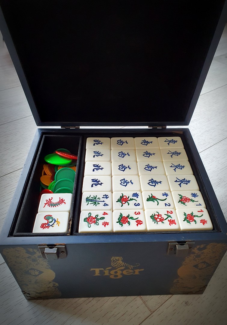 Limited Edition Tiger Mahjong Set, Hobbies & Toys, Toys & Games on ...