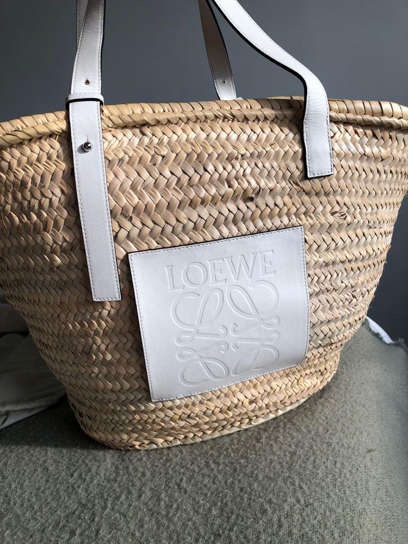 LOEWE Rattan bag large, Luxury, Bags & Wallets on Carousell