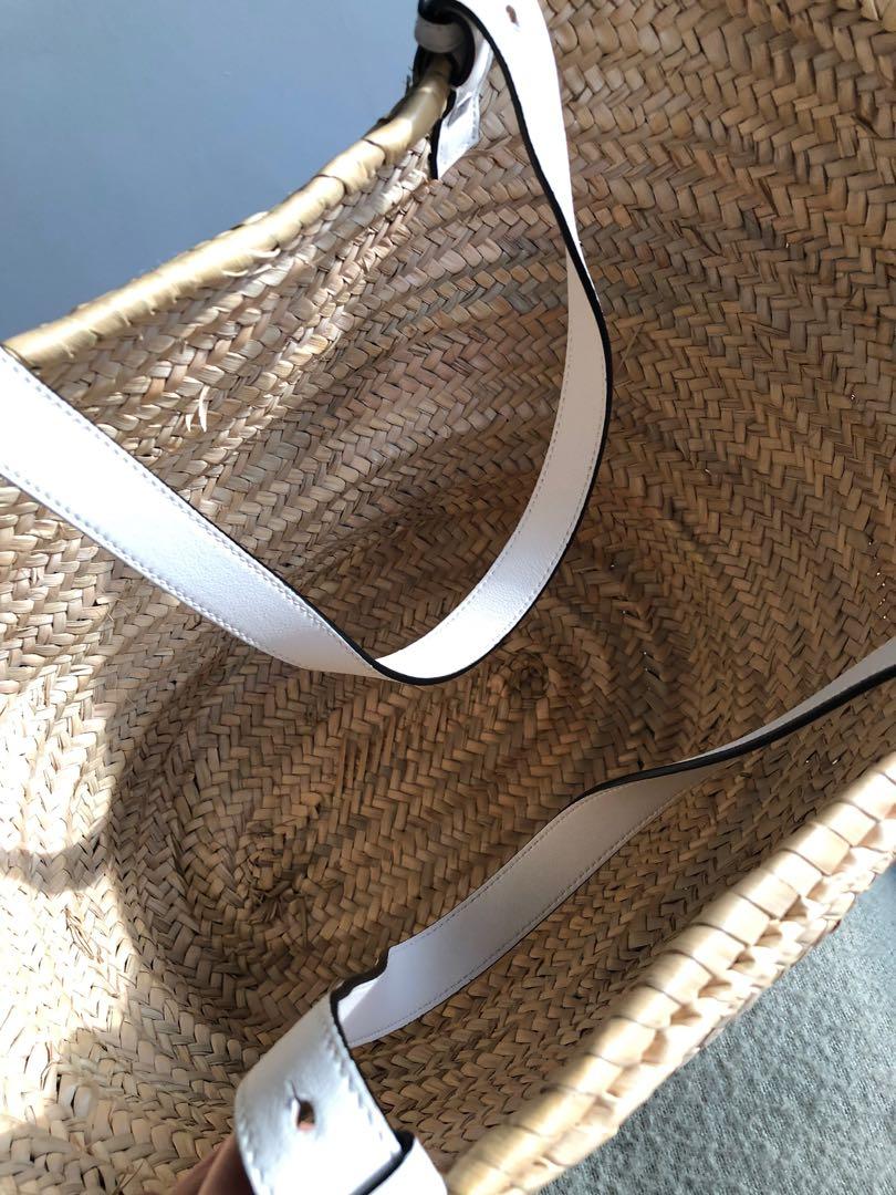 LOEWE Rattan bag large, Luxury, Bags & Wallets on Carousell