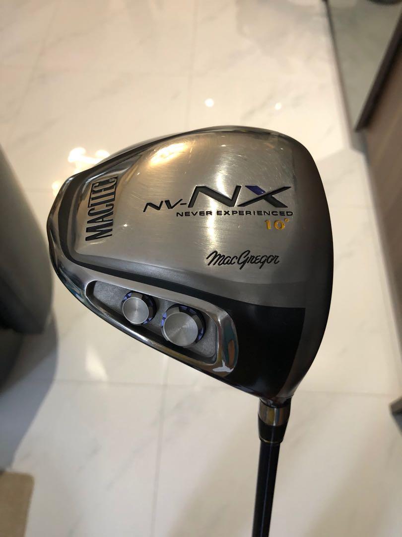 Macgregor Mactec NV-NX Driver (Japan-made) - Bundled Free with Fairway Wood!, Sports Equipment ...