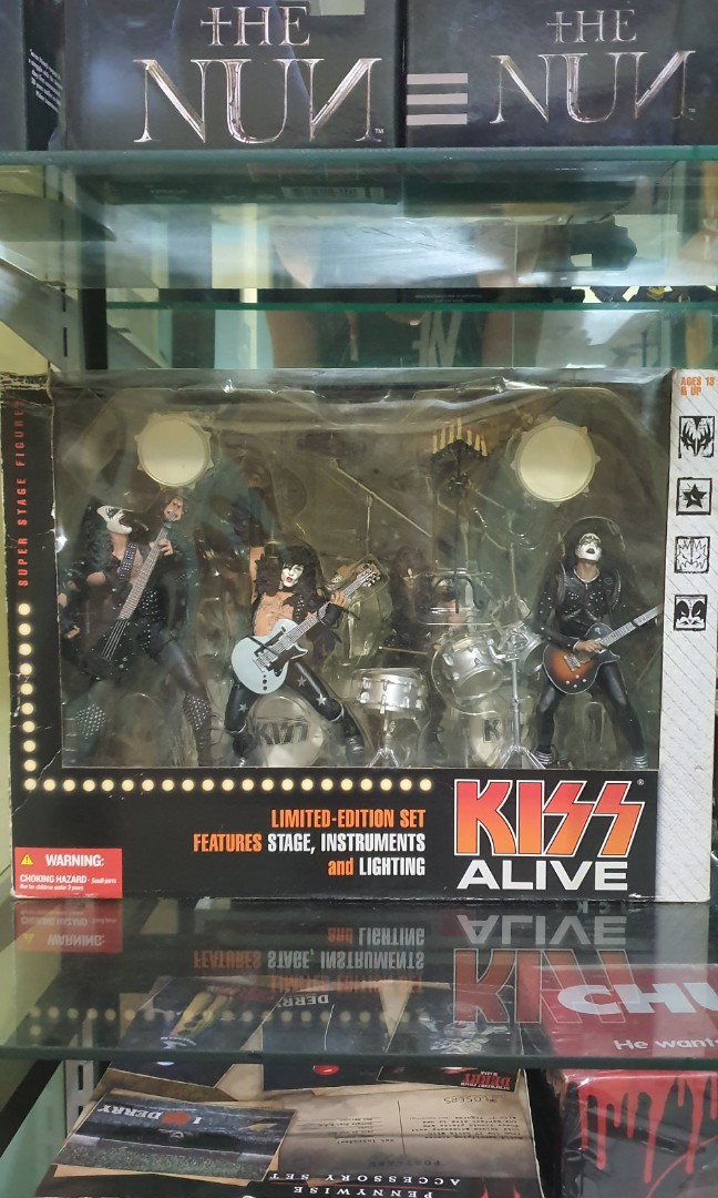 McFarlane Kiss Alive Boxset, Hobbies & Toys, Toys & Games on Carousell