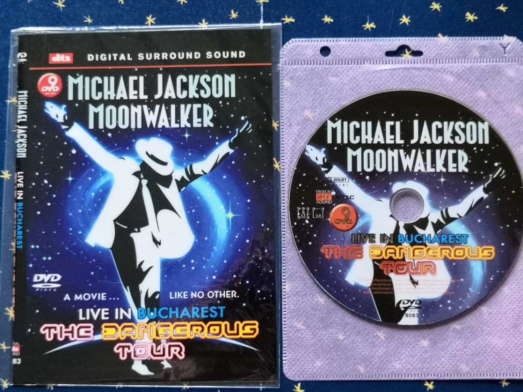 Michael Jackson Moonwalker Dvd
