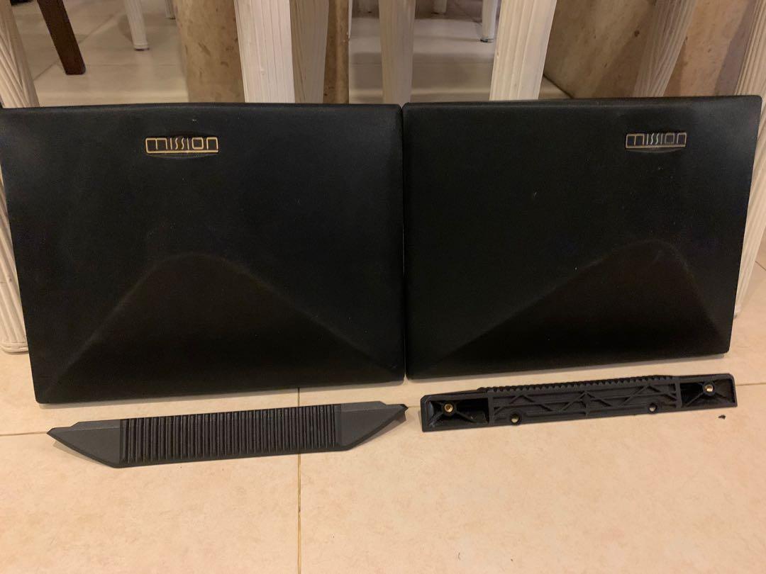 Mission 77DS Bi-Polar Rear Channel Surround Speakers Made in England ...