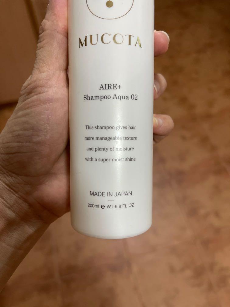 Mucota aire+ shampoo 02, Beauty & Personal Care, Hair on Carousell
