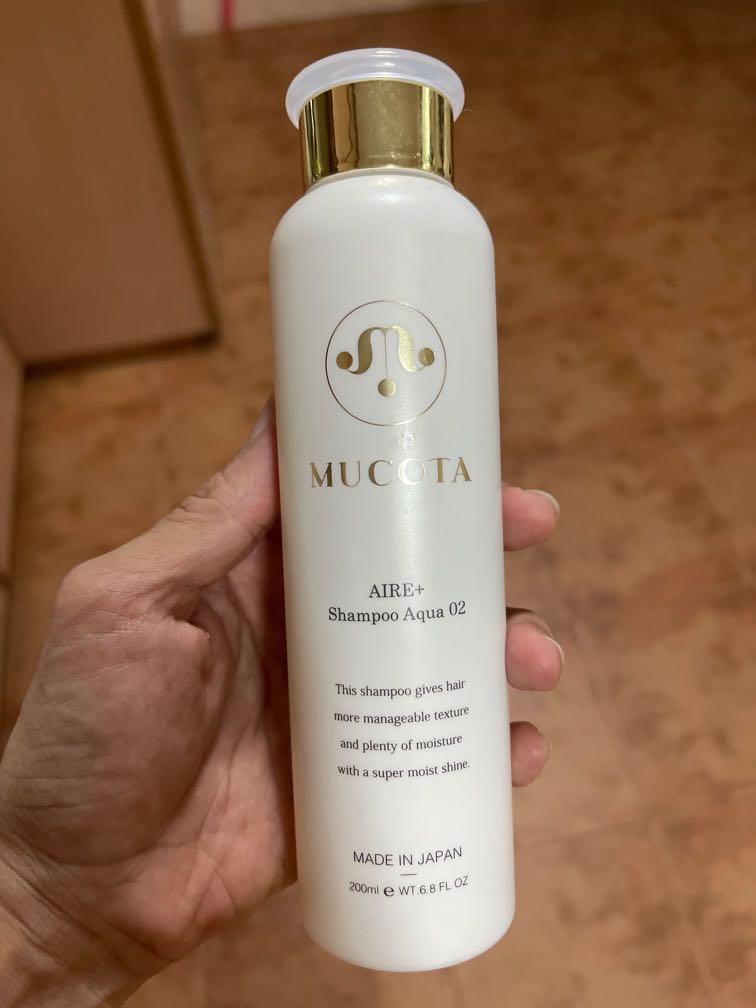 Mucota aire+ shampoo 02, Beauty & Personal Care, Hair on Carousell