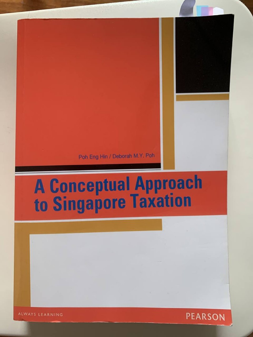 NTU AC2301 Principles of Taxation, Hobbies & Toys, Books & Magazines ...