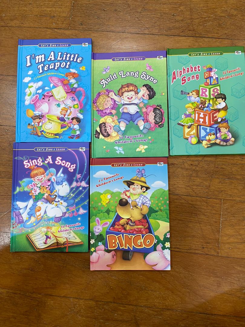 (Whole set) Nursery rhymes, Hobbies & Toys, Books & Magazines, Children ...