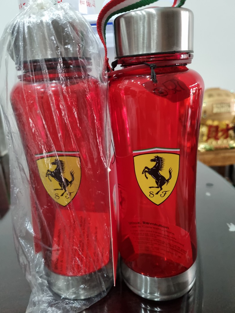 Official Ferrari Water Bottle, Furniture & Home Living, Kitchenware ...
