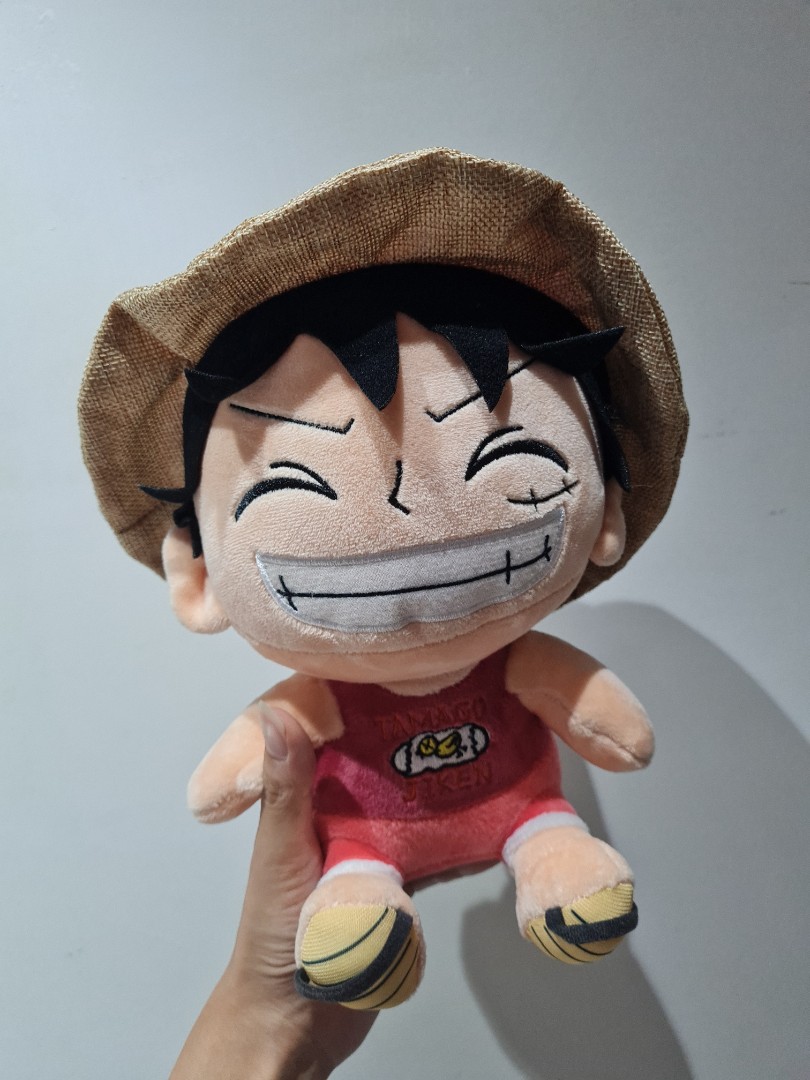 One Piece Luffy Plush Soft Toy, Hobbies & Toys, Toys & Games on Carousell
