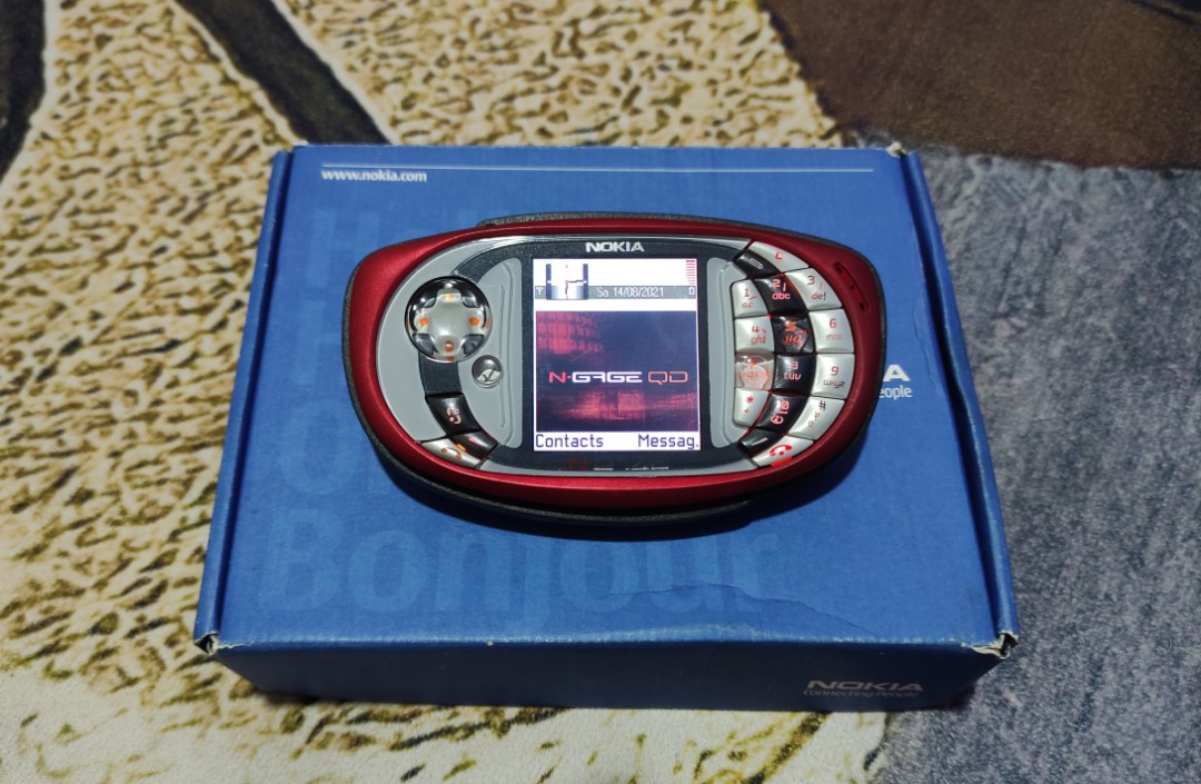 Original Nokia N-Gage QD + 37 Games, Video Gaming, Video Game Consoles ...