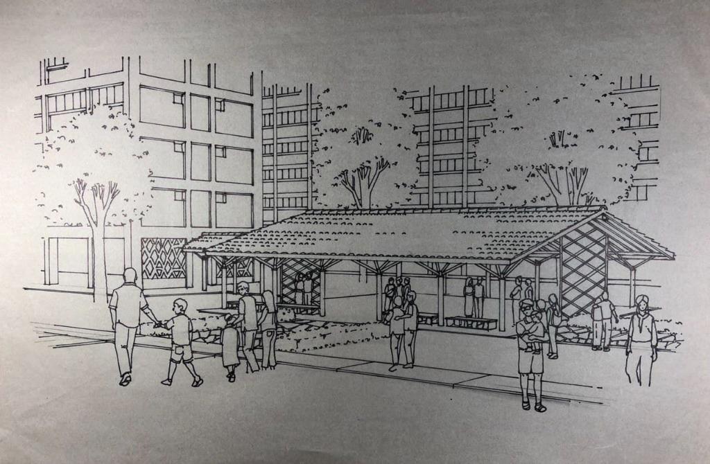 (Originals) Drawings of Neighbourhood Scenes on Tracing Paper, Hobbies ...