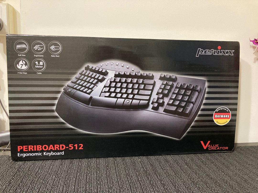 Periboard 512 Ergonomic keyboard, Computers & Tech, Parts & Accessories ...
