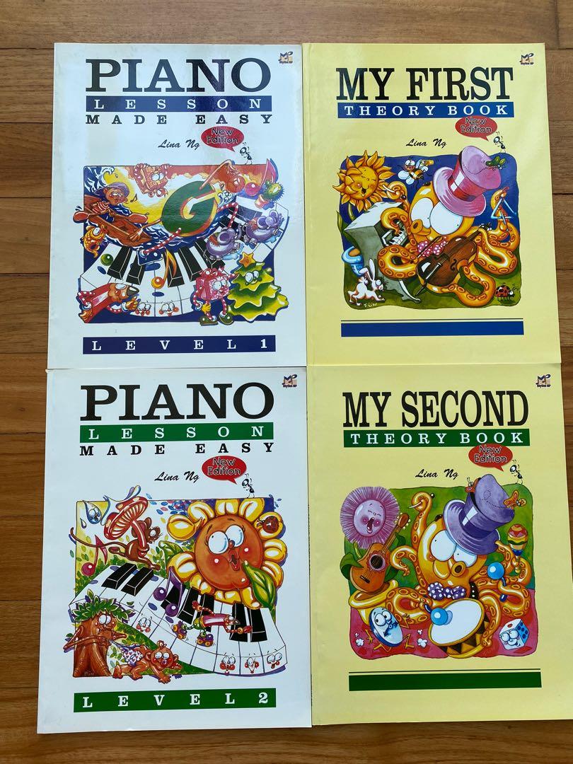 Piano lesson made easy, theory book, finger exercises, Hobbies & Toys ...